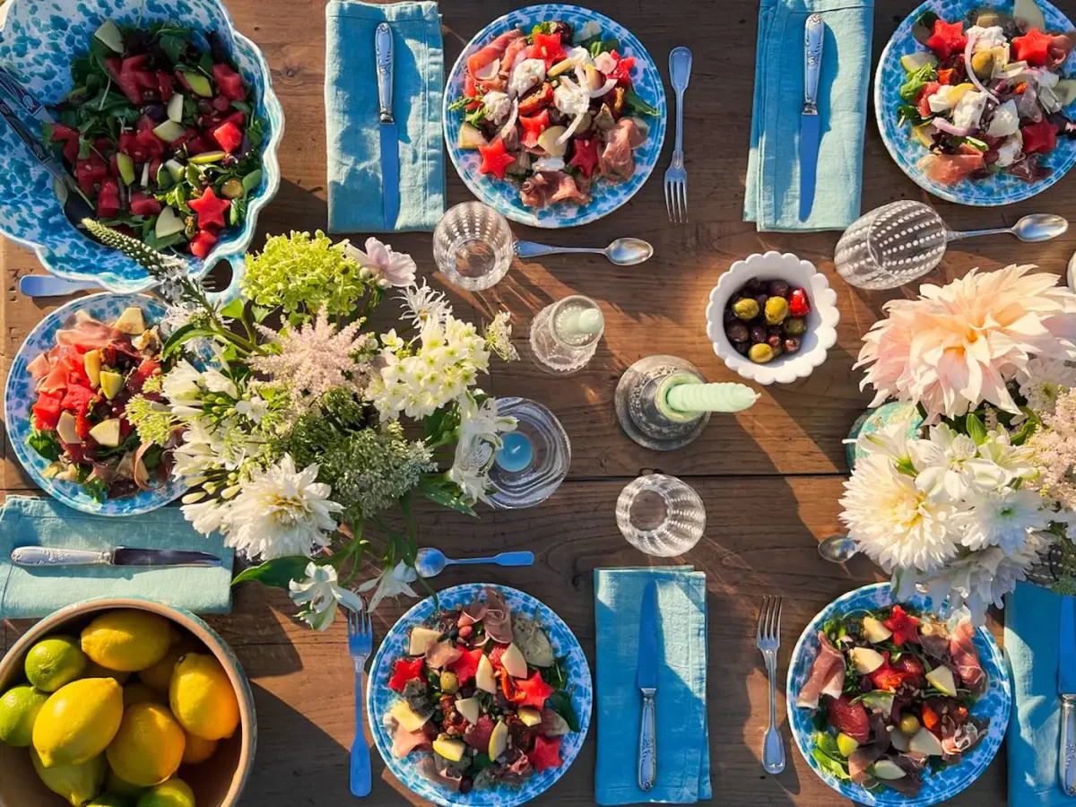 How to set a beautiful Italian table?
